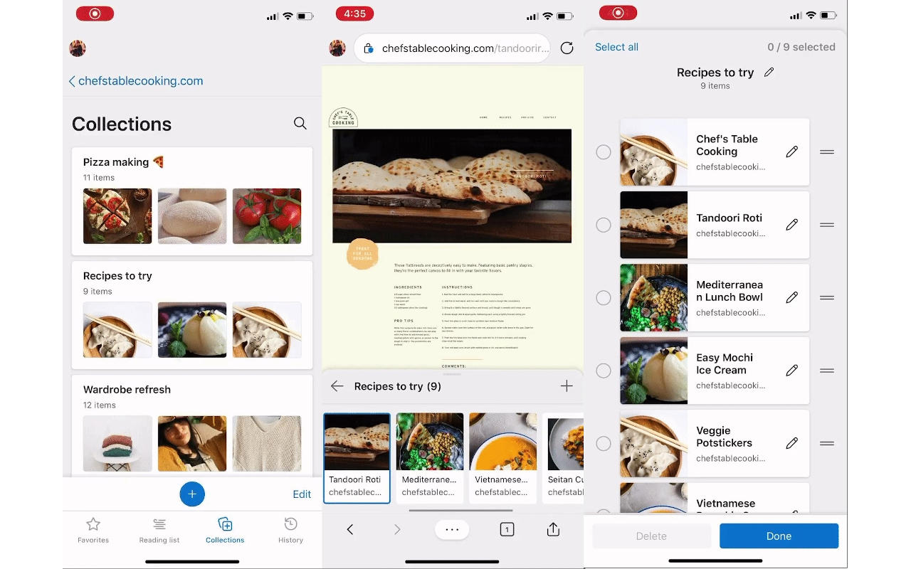 Microsoft Edge Collections are now on Android and iOS - SlashGear