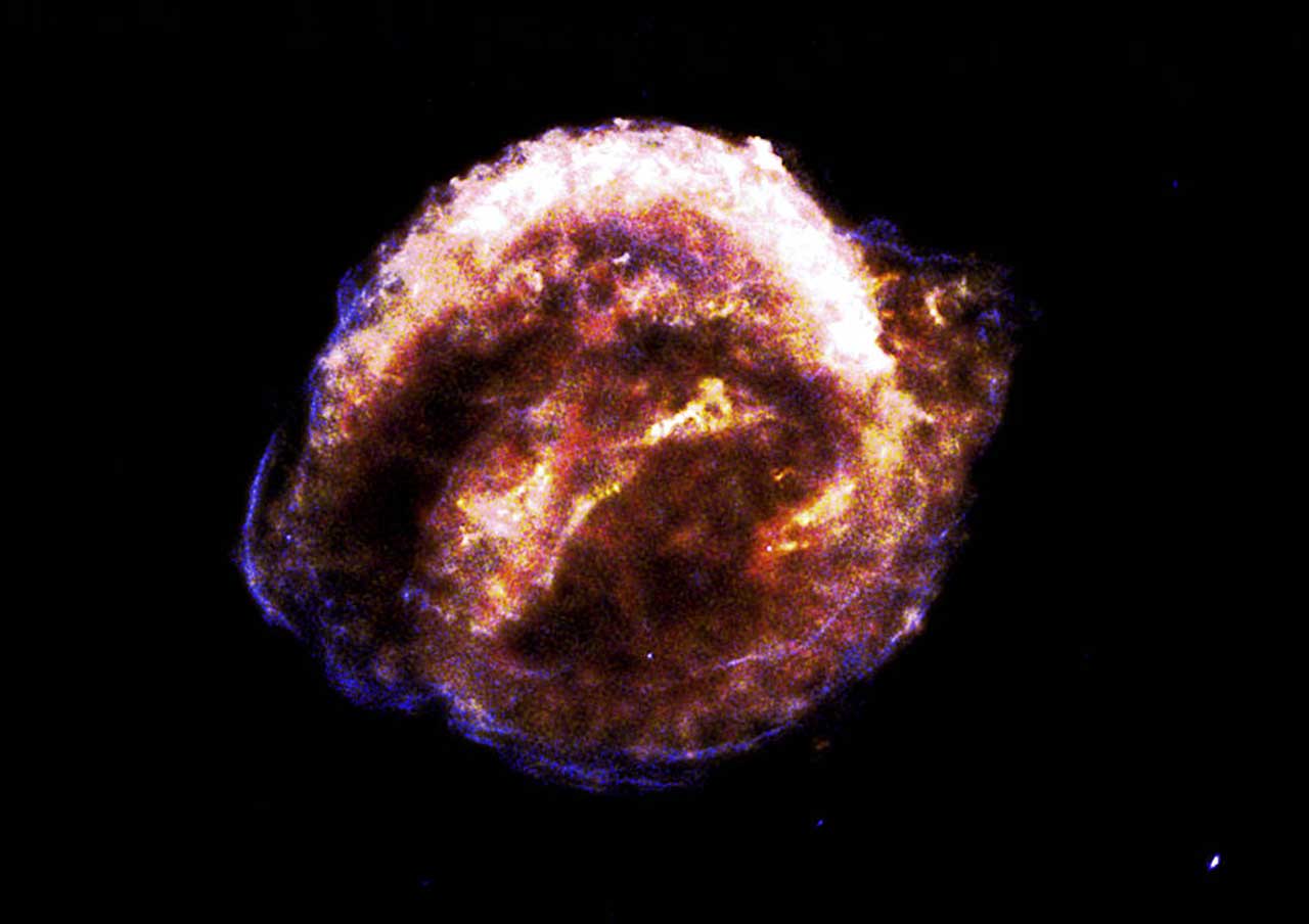 NASA records supernova debris moving at 20 million miles per hour ...