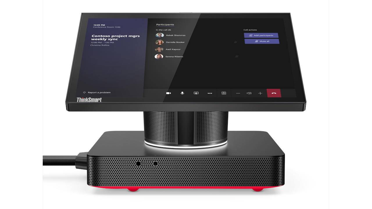 Lenovo ThinkSmart Hub envisions a hybrid workplace future - SlashGear