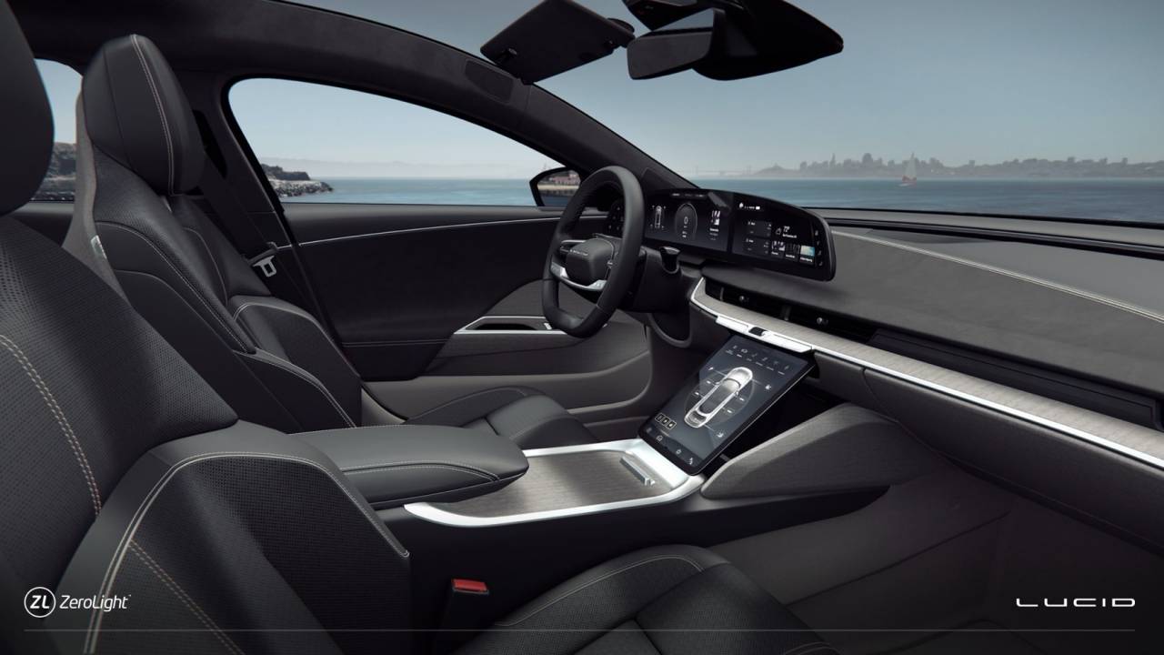 Lucid Air configurator taps next-gen console tech for more realistic EV ...