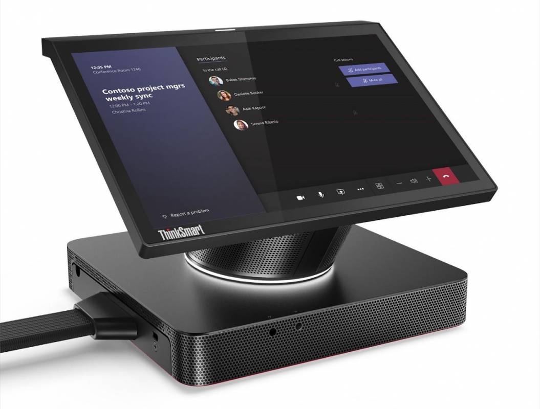 Lenovo ThinkSmart Hub envisions a hybrid workplace future - SlashGear