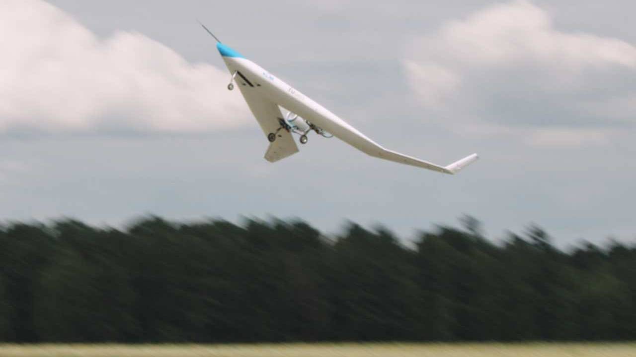 Flying-V drone aircraft conducts its first successful test flight ... Flying-V drone aircraft conducts its first successful test flight ...
