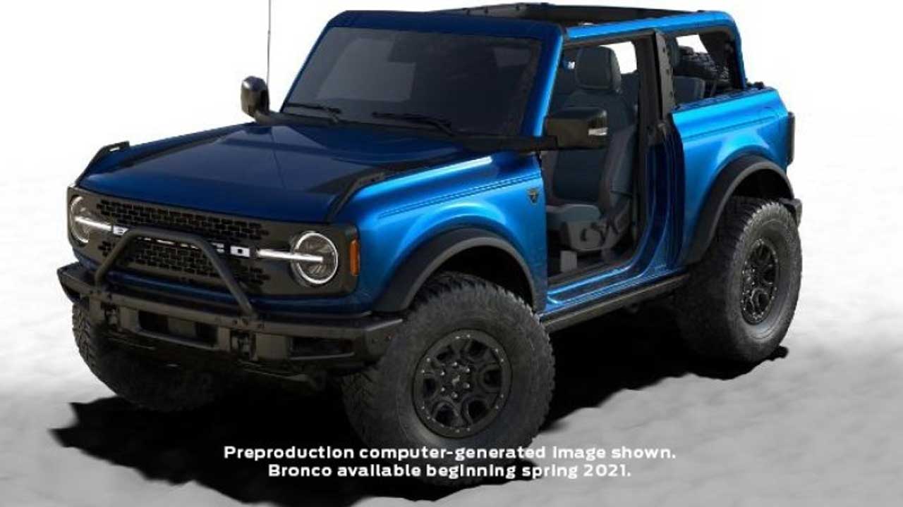 Ford Bronco First Edition buyers have the option of an exclusive color ...