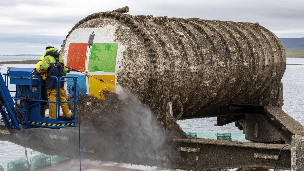 Microsoft's underwater data centers prove reliable and practical ...