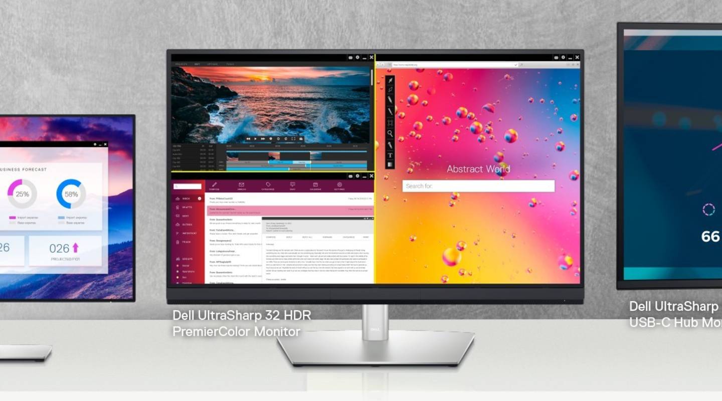 Dell UltraSharp 32 HDR 4K monitor takes on Apple's pro display - SlashGear