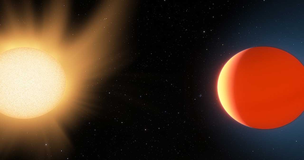 Researchers study the atmosphere of distant "hot Neptune" planet ...