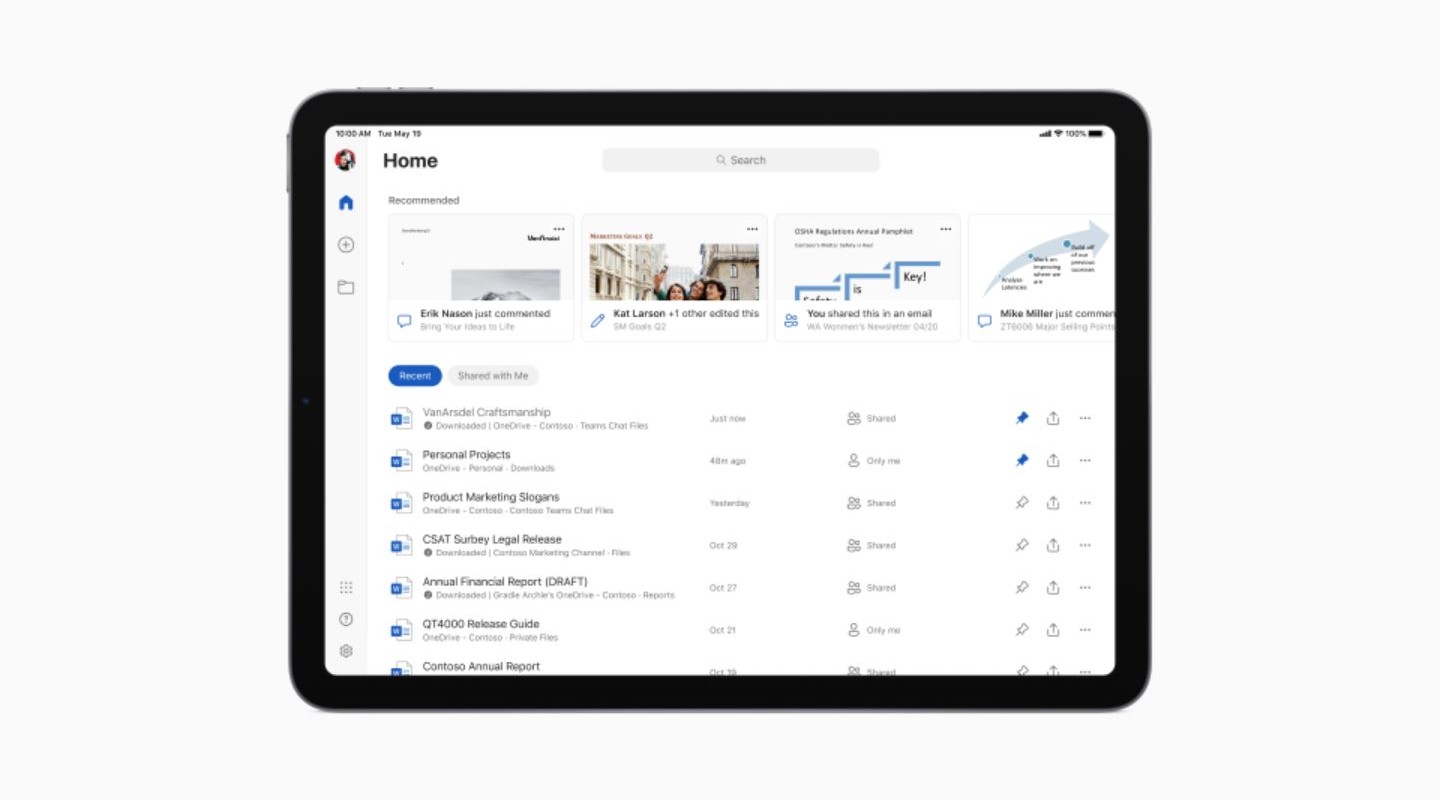 Microsoft Office apps for iPad get enhanced UI and full trackpad ...