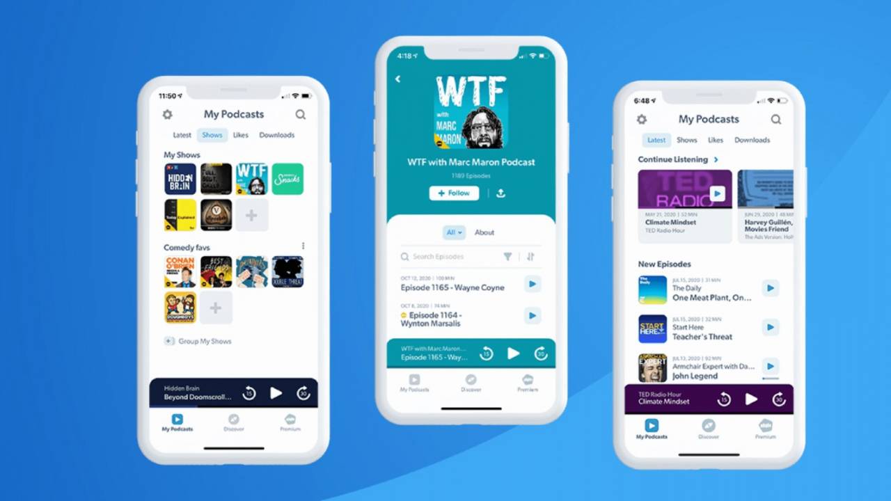 Stitcher podcast app reveals massive redesign with new features - SlashGear