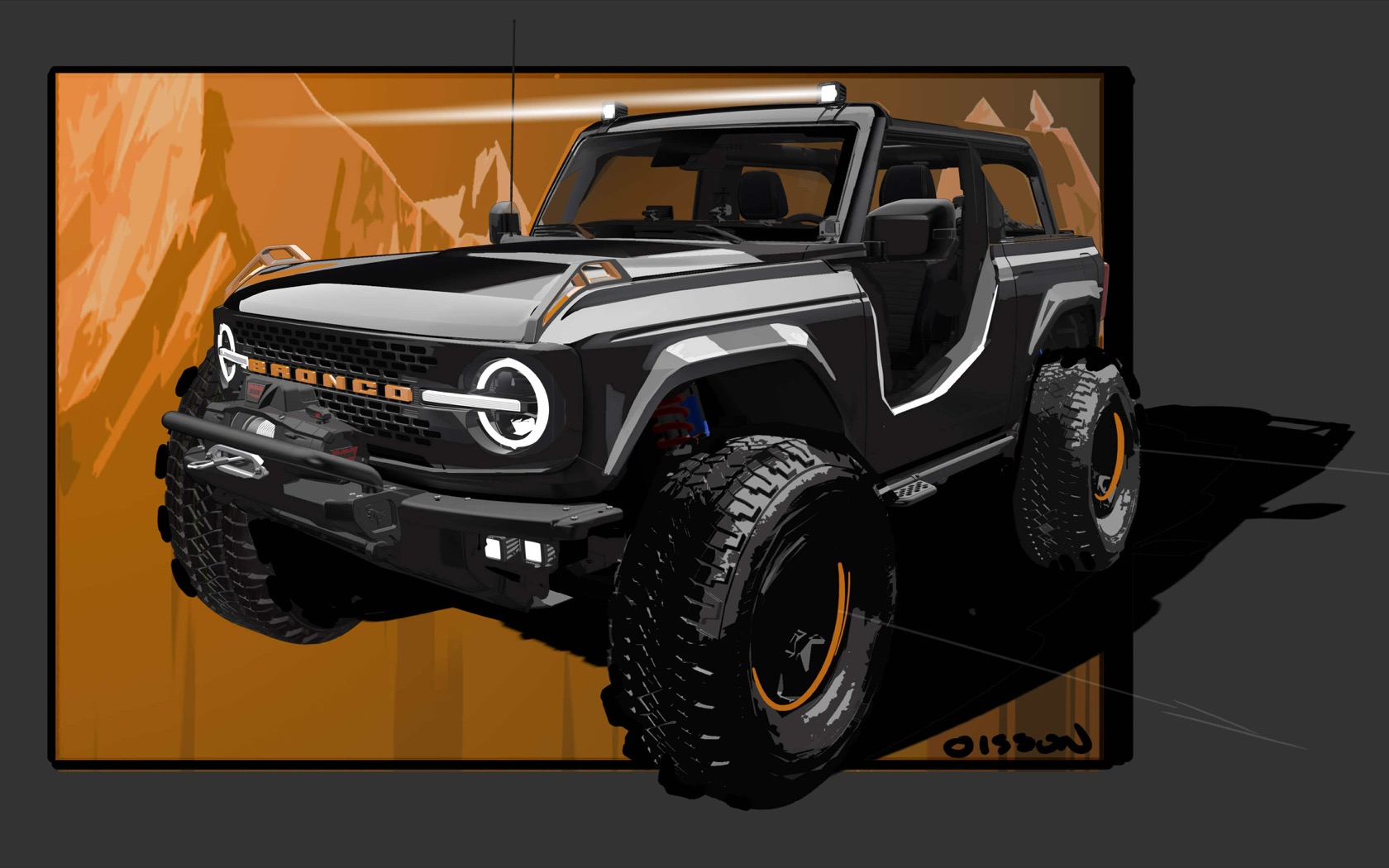 Ford turned its new Bronco into an epic Jekyll & Hyde concept truck ...