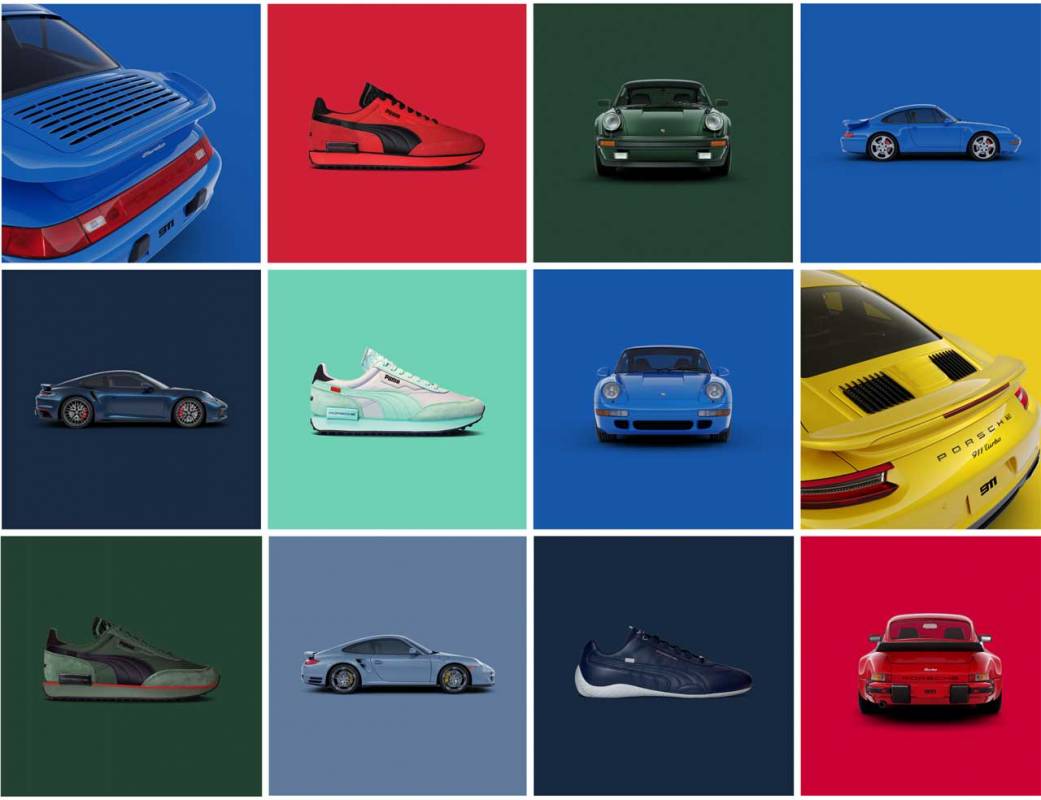 Porsche and PUMA team for shoes inspired by the 911 Turbo - SlashGear