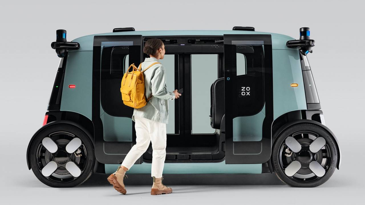 Zoox self-driving robotaxi revealed – Amazon cash builds bidirectional ...