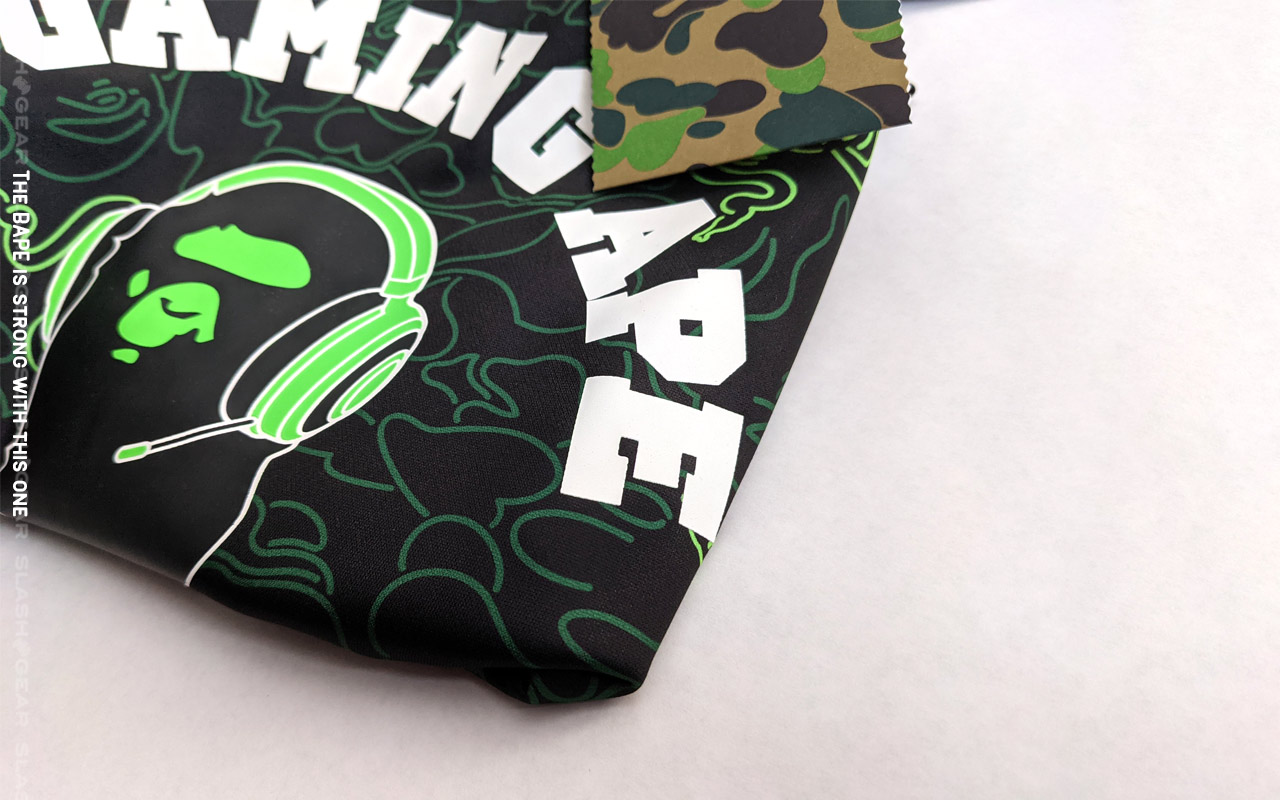 Razer x BAPE "A Gaming Ape" tee, camo tee, Goliathus Speed hands-on ...