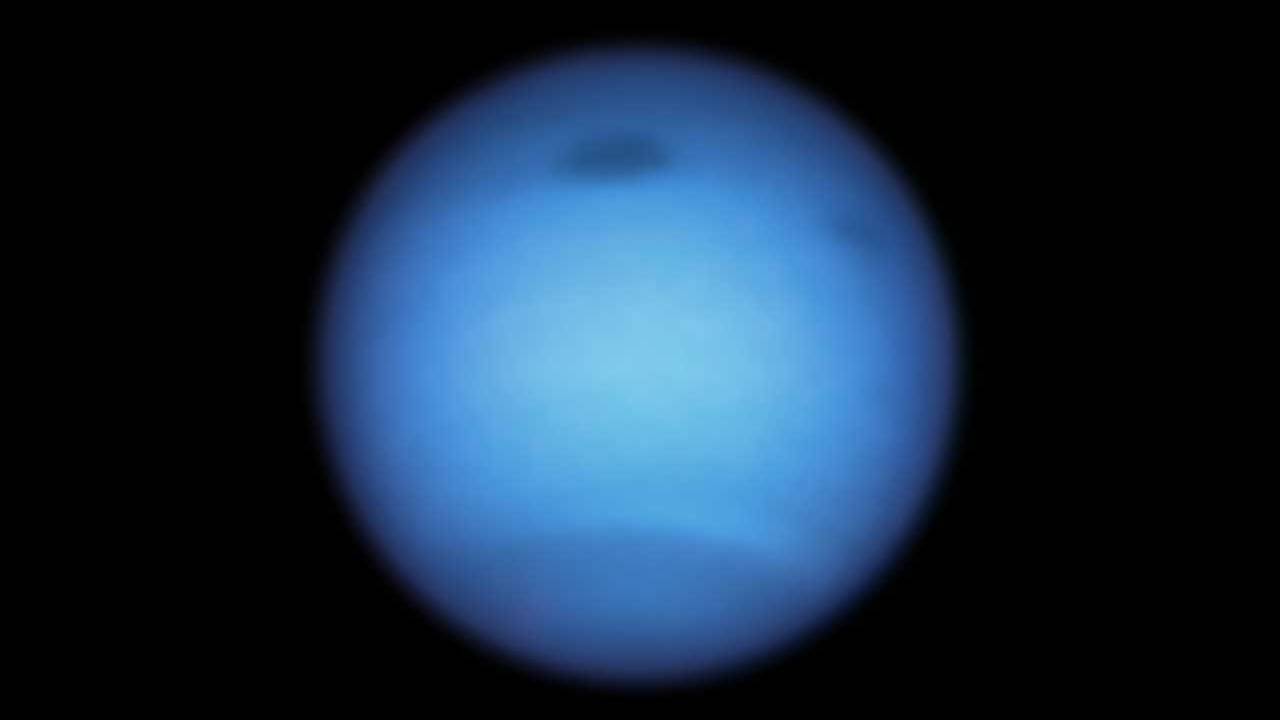 Massive Dark Storm on Neptune appears to have shed a fragment and ...