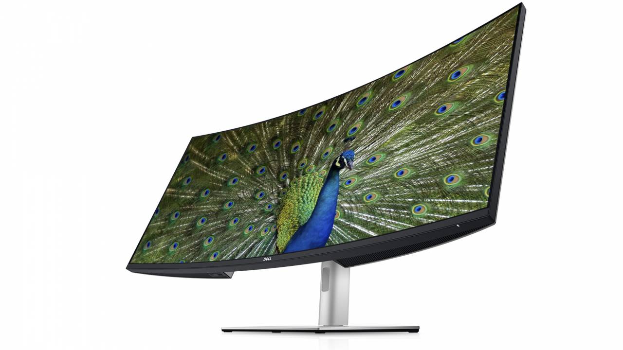 This Dell 40-inch curved ultrawide 5K display is serious desk-candy ...