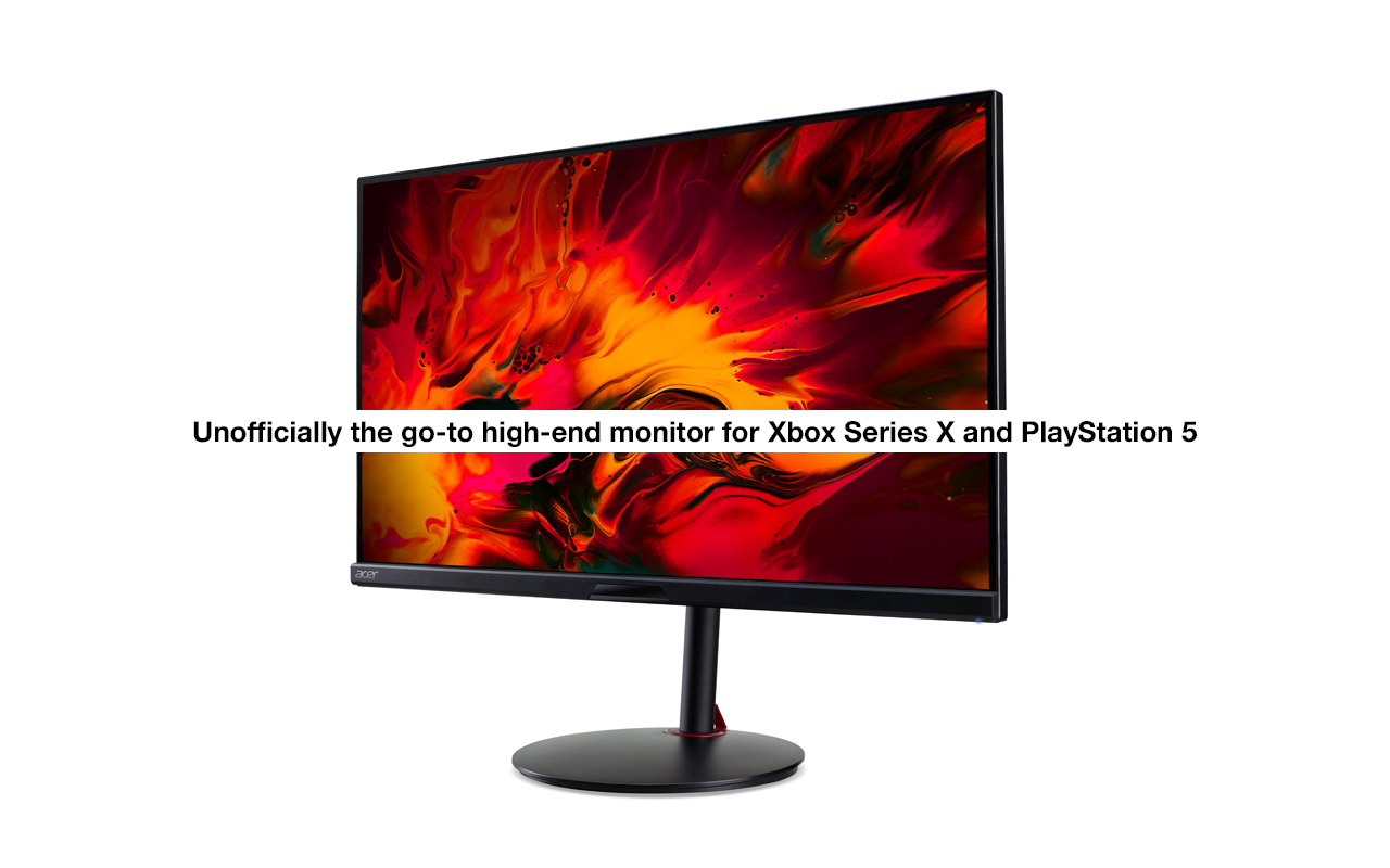 Acer Nitro XV282K KV 4K UHD Monitor made to support Xbox Series X and ...