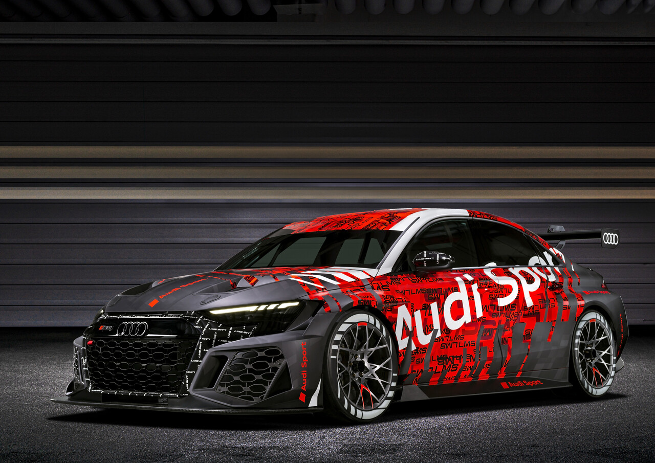 2021 Audi RS3 LMS previews the next-gen RS3 sedan - SlashGear