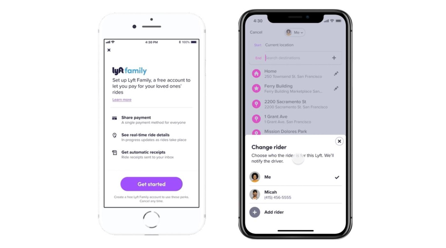 Lyft makes it easier to order rides for other people - SlashGear