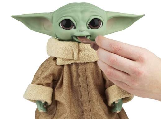 Hasbro's Galactic Snackin' Grogu toy can be fed with a spoon - SlashGear