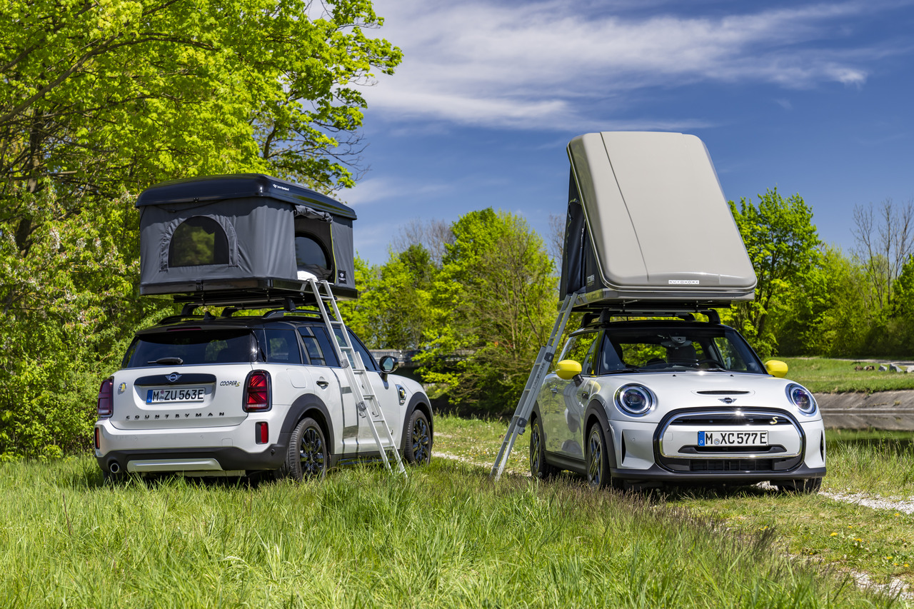 Mini debuts camping and outdoor gear for electric Cooper SE and ...