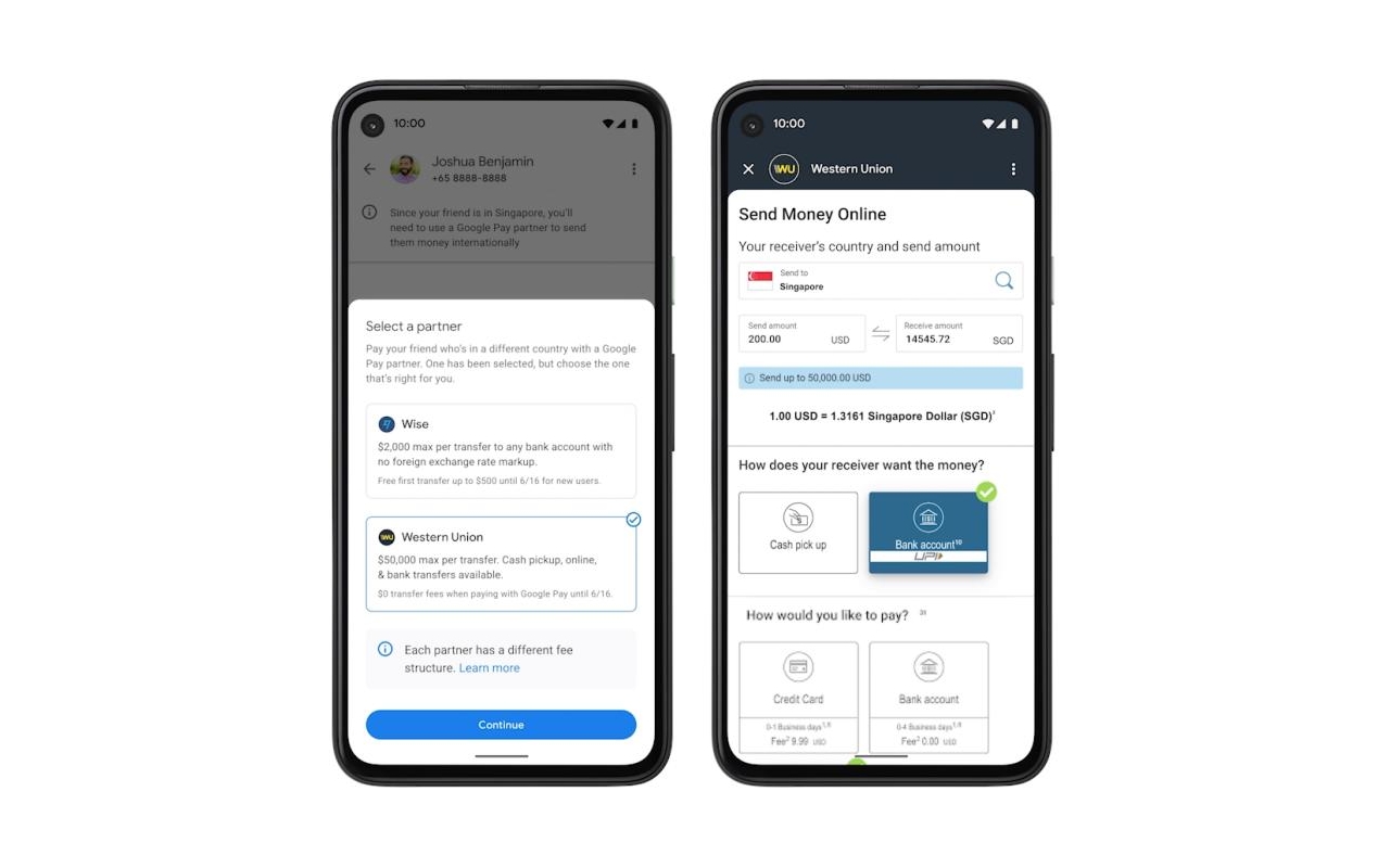 G pay send money - ngoaca