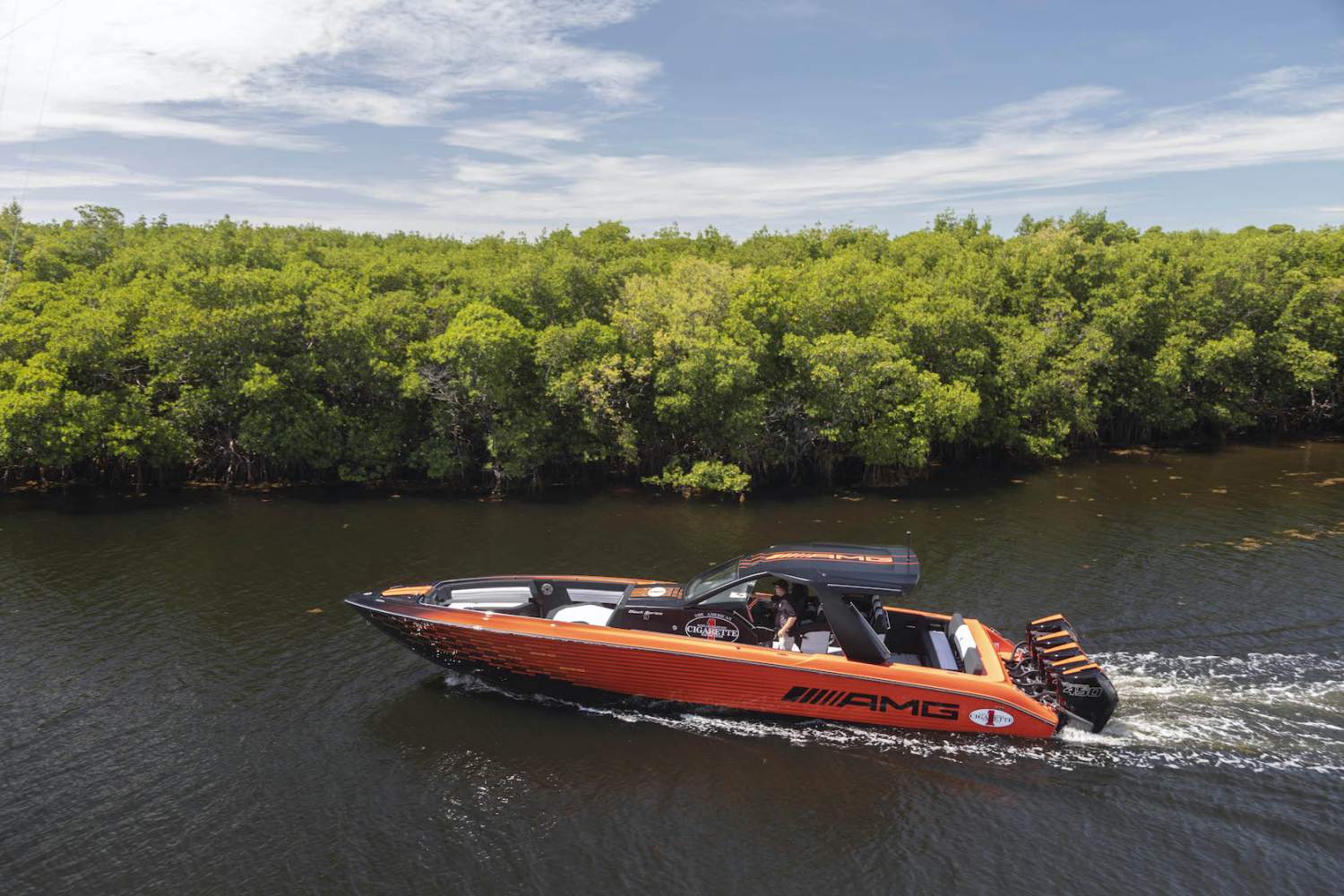 Cigarette 41' Nighthawk AMG Black Series Gallery