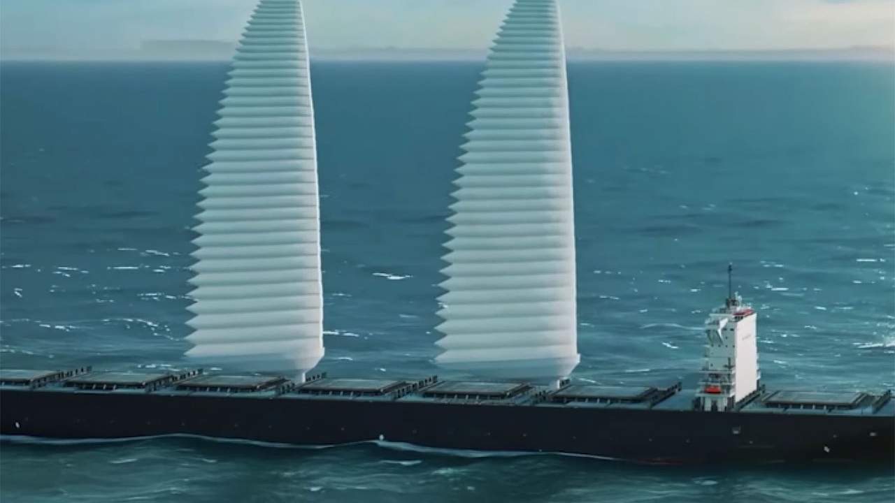 Michelin Wing Sail Mobility project makes massive cargo ships more ...