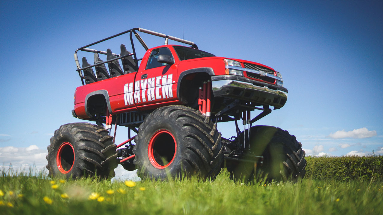 2013 Chevy Silverado monster truck known as Mayhem lands at auction ...