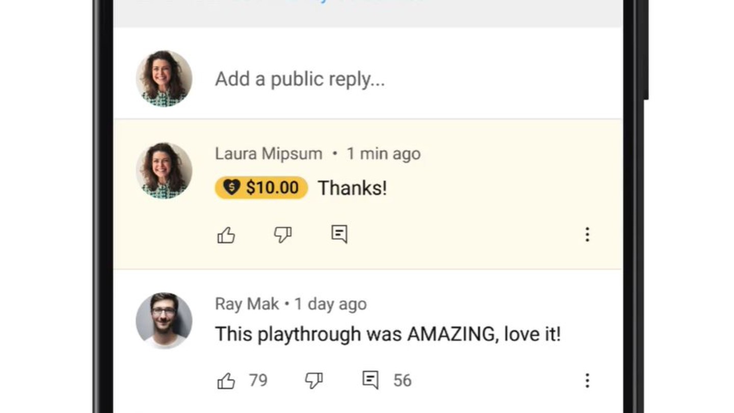 YouTube Super Thanks tipping feature expands to thousands of creators ...