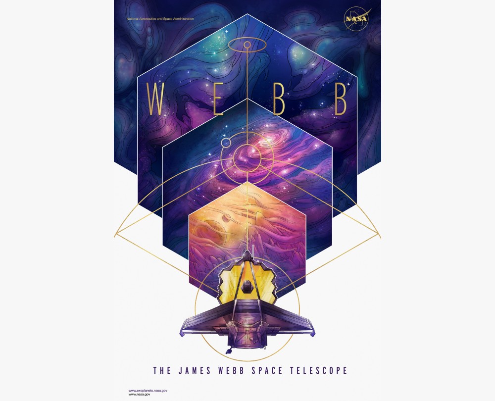 James Webb Telescope gets its own stunning poster anyone can download ...