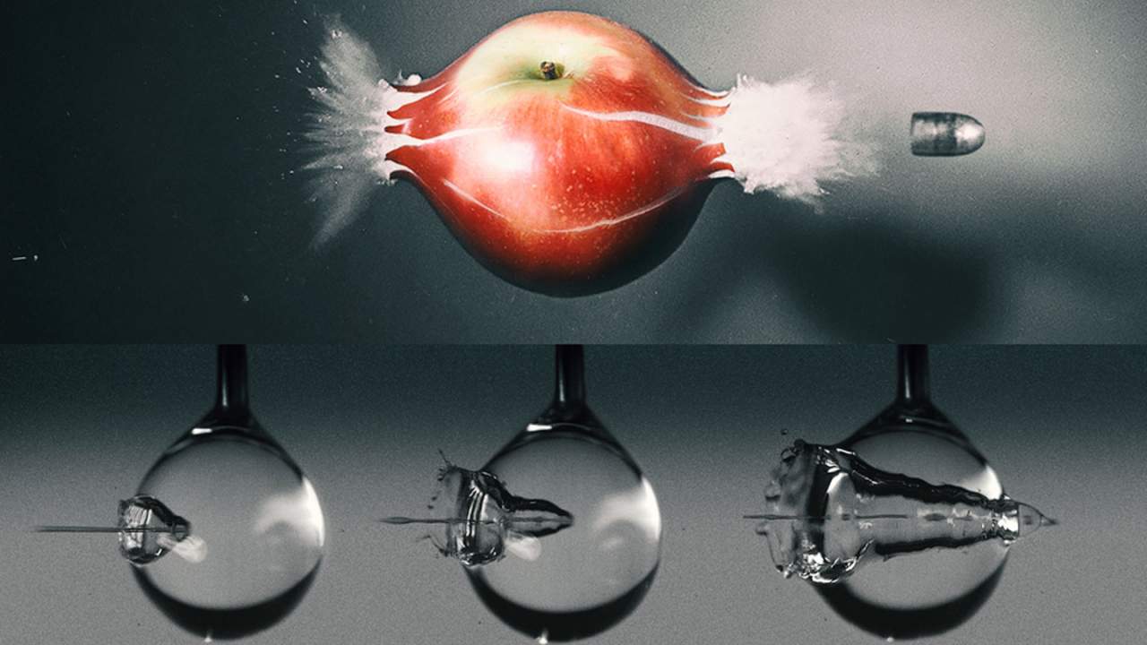 MIT shows off high-speed photography of a waterjet hitting a water drop ...