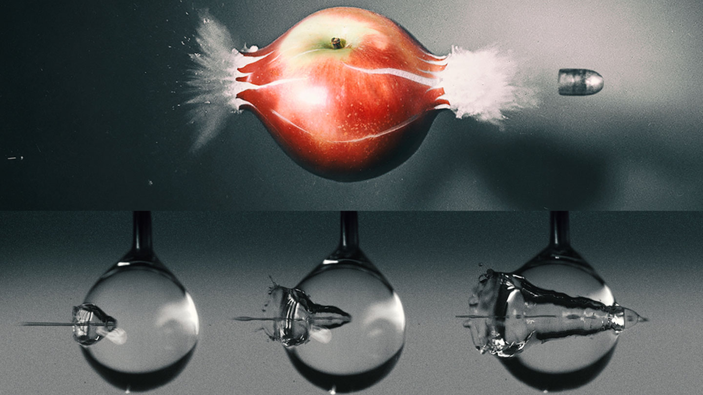 MIT shows off high-speed photography of a waterjet hitting a water drop ...